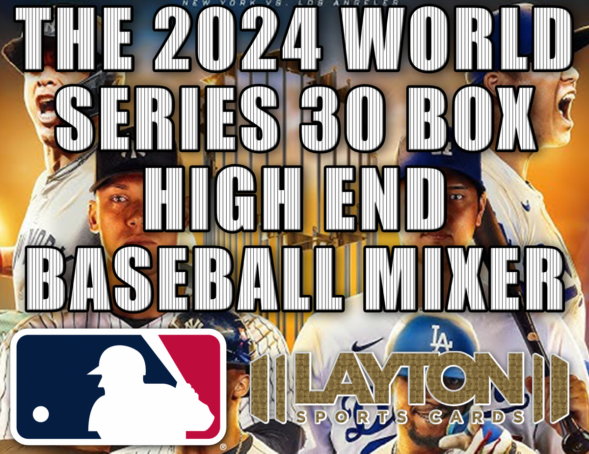 The 2024 World Series 30 Box High End Baseball Mixer - RANDOM TEAMS ...