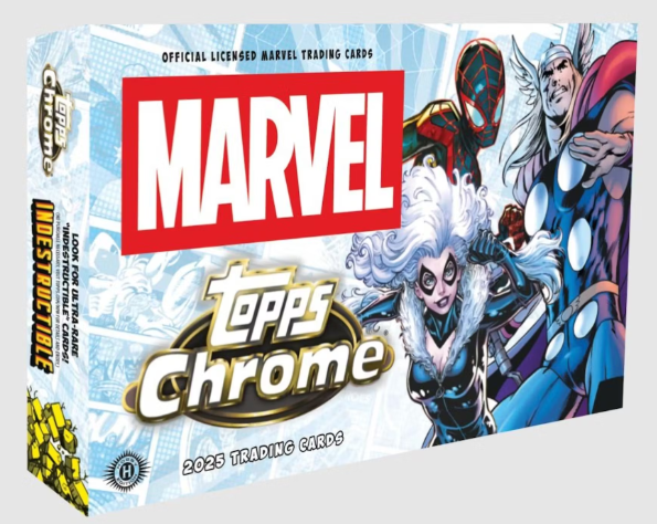 2025 Topps Marvel Chrome Hobby 3 Box Break #4 - RANDOM LETTER STYLE ...