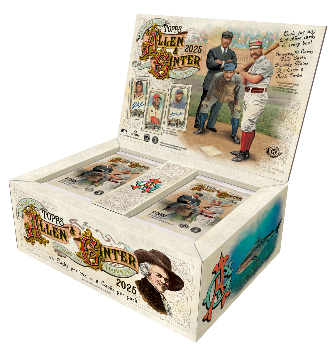 2025 Topps Allen & Ginter Baseball Hobby 12 Box Case Break #2 - PICK ...