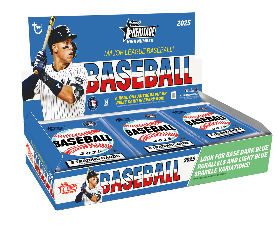 2025 Topps Heritage High Number Baseball Hobby 12 Box Case Break #3 ...