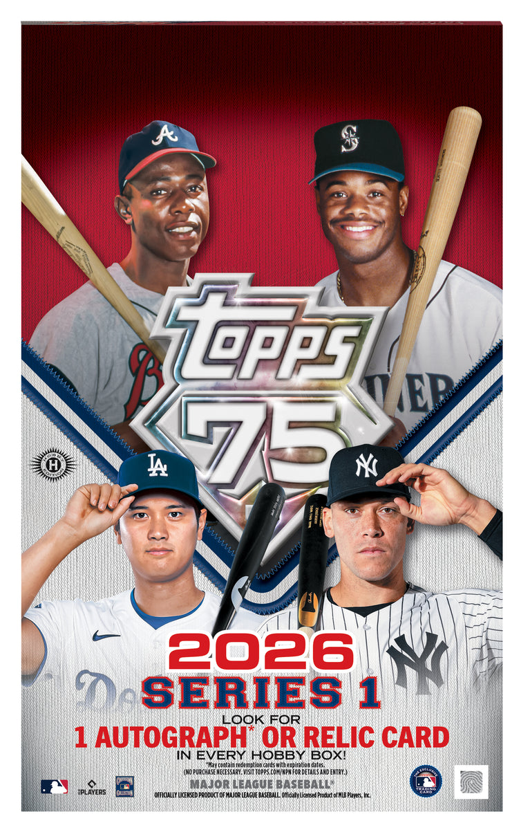 2026 Topps Series 1 Baseball Hobby 12 Box Case Break #5 - PICK YOUR ...