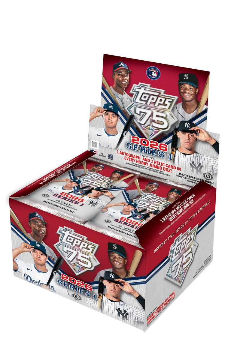 2026 Topps Series 1 Baseball Jumbo 6 Box Case Break #2 - PICK YOUR TEAM ...