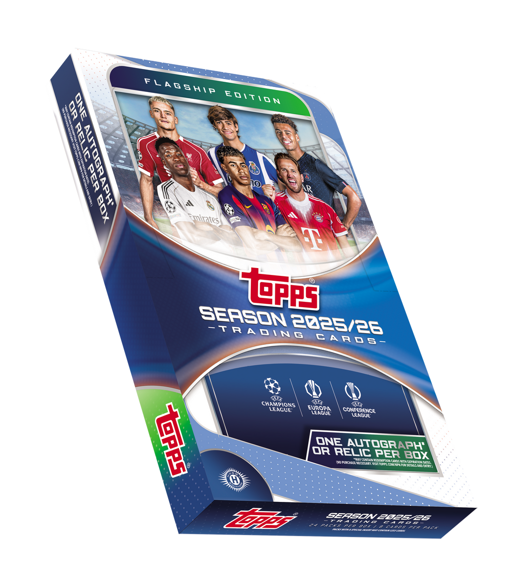 2025/26 Topps UEFA Club Competitions Soccer Hobby 12 Box Case Break #3 ...