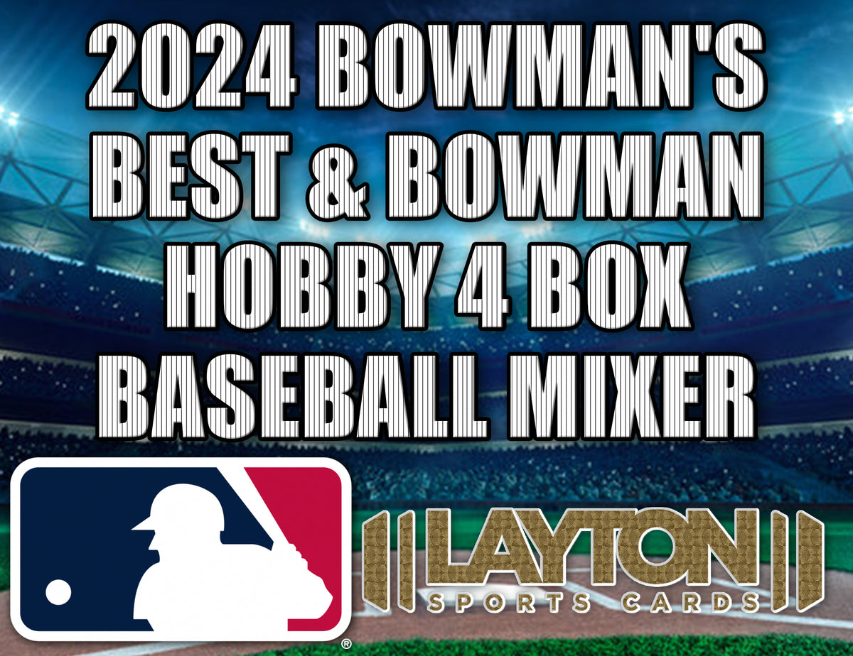 2024 Bowman's Best & Bowman Hobby 4 Box Baseball Mixer #3 - RANDOM ...