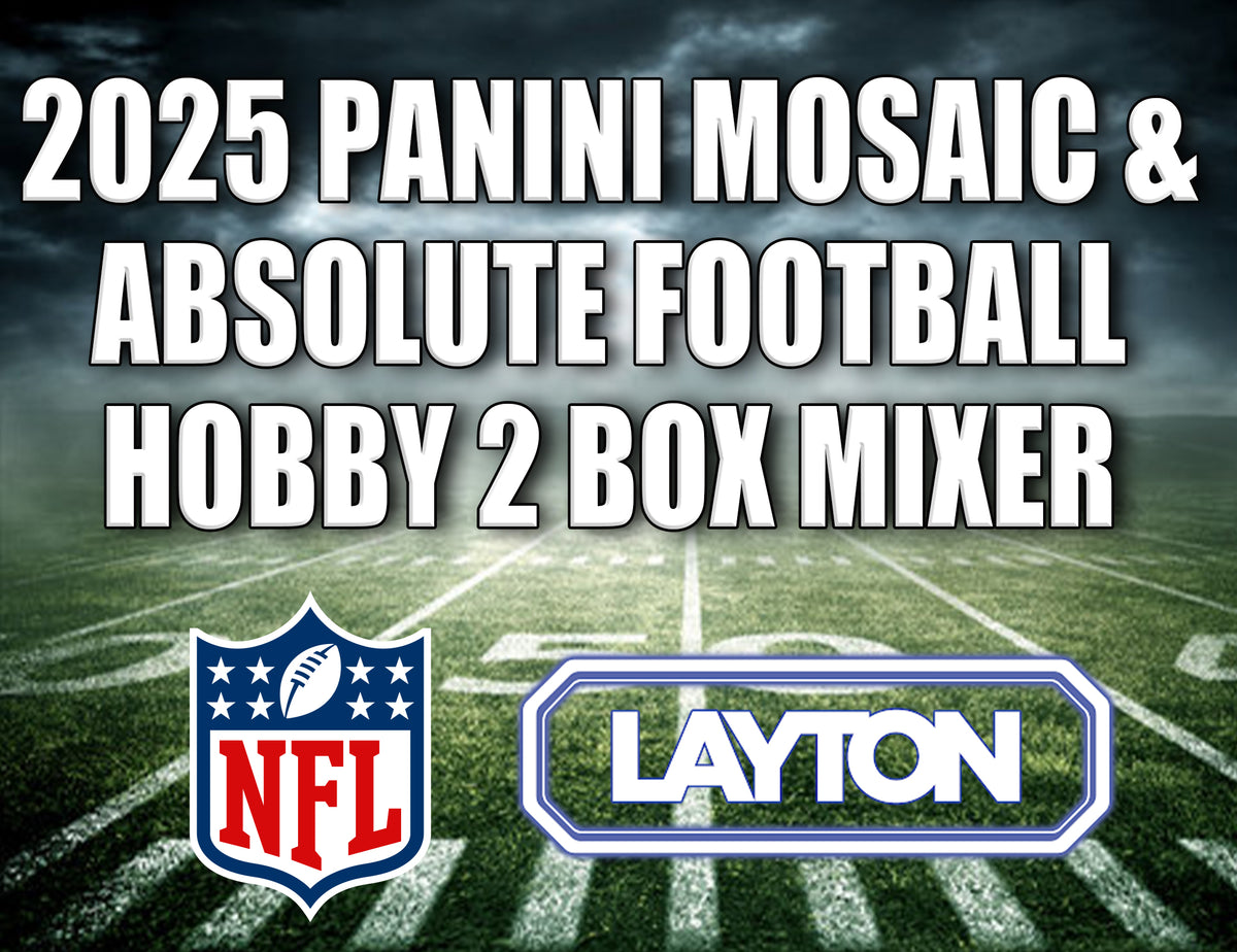 ON THE FLY - 2025 Panini Mosaic & Absolute Football Hobby 2 Box Mixer ...