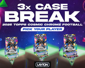 3x Case Break - 2025 Topps Cosmic Chrome Football Hobby #2 - PICK YOUR ...