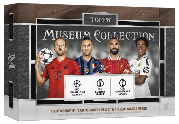 2024/25 Topps UEFA Club Competitions Museum Collection Soccer Hobby 8 ...